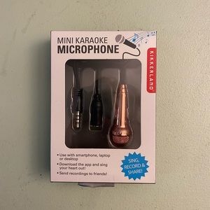 Urban Outfitters | Portable Audio & Video | Nwt Rose Gold Mini Karaoke ...